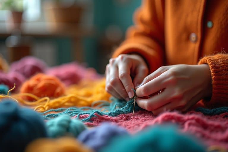 Handarbeiten: Kreativität mit Nadel und Faden