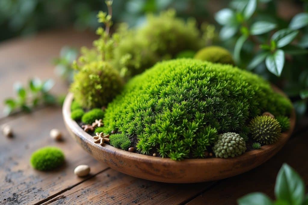 15 Ideen zum Basteln aus Moos